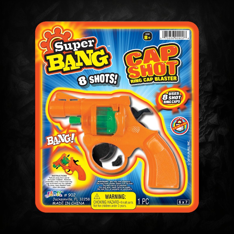 SUPER BAN 8 SHOT CAP GUN | Gloworks