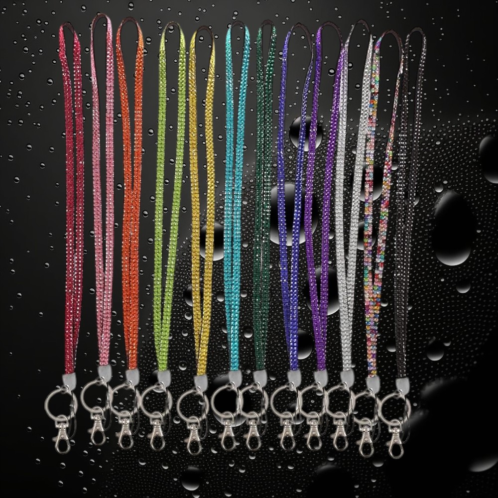 ASSORTED COLOR GEM LANYARD | Gloworks