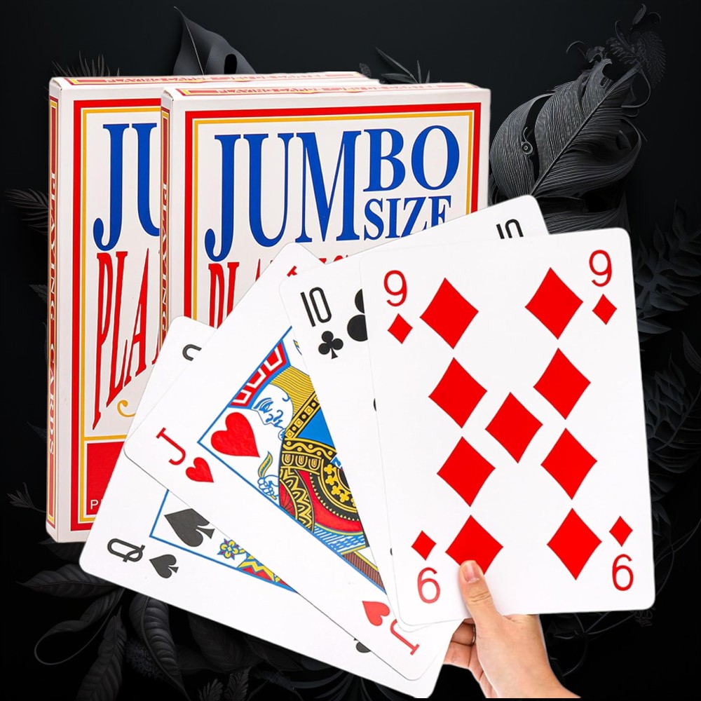 JUMBO PLAYING CARDS | Gloworks