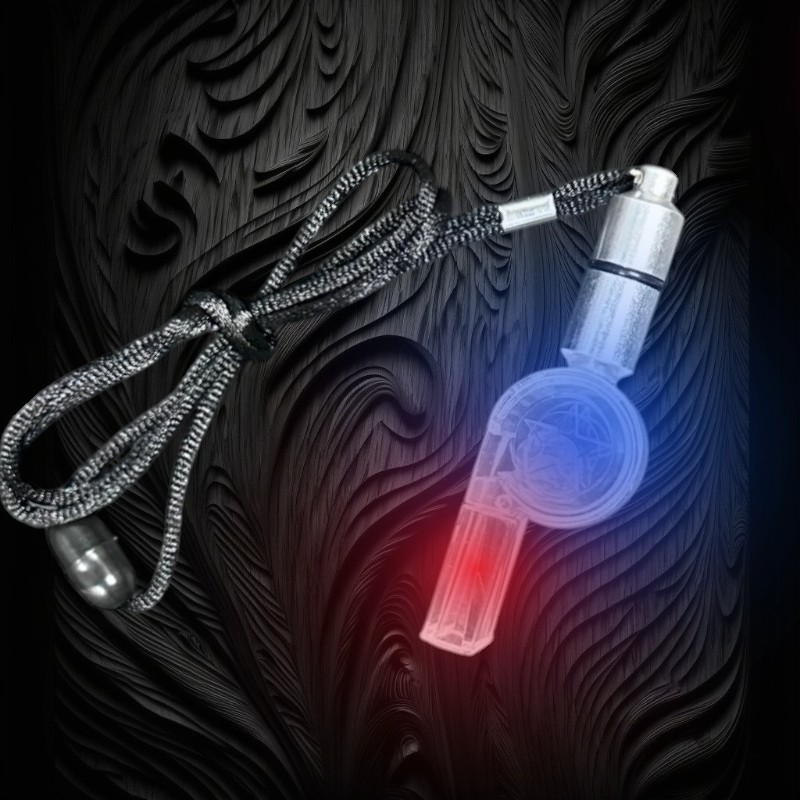 ACRYLIC LED WHISTLE NECKLACE | Gloworks