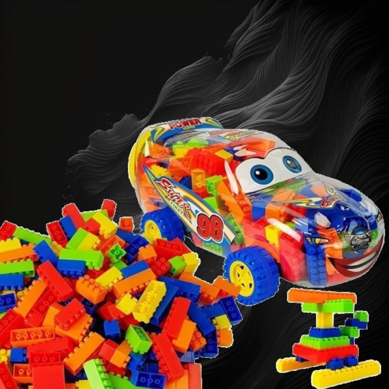 BUILDING BLOCKS TOY CAR | Gloworks