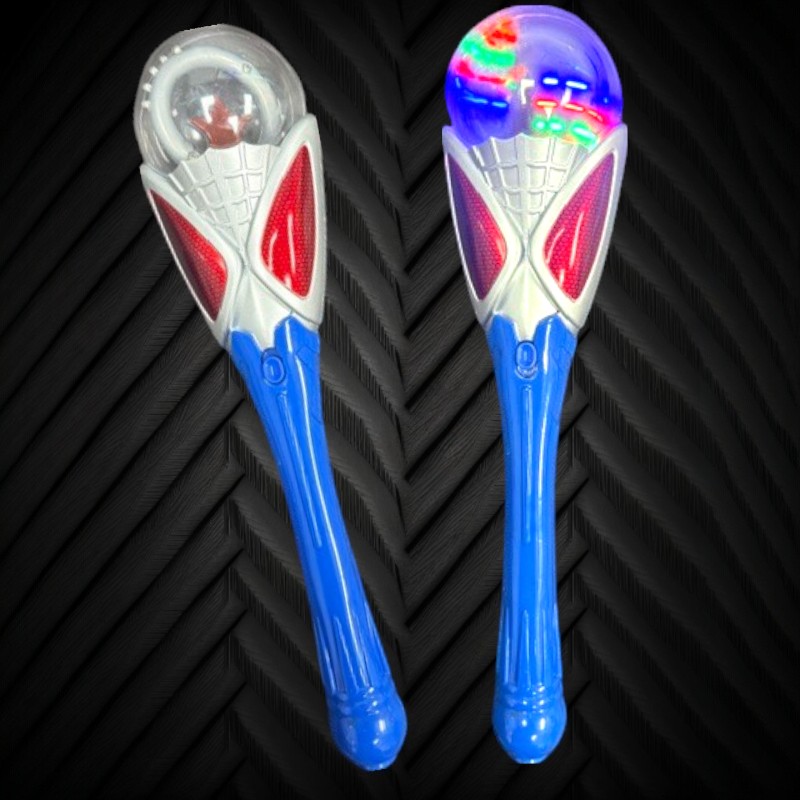 14" LED MAGIC SPINNING BALL SPIDER WAND | Gloworks